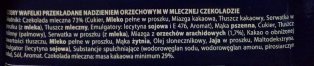 Ile kalorii ma Batonik WW (E. Wedel)?